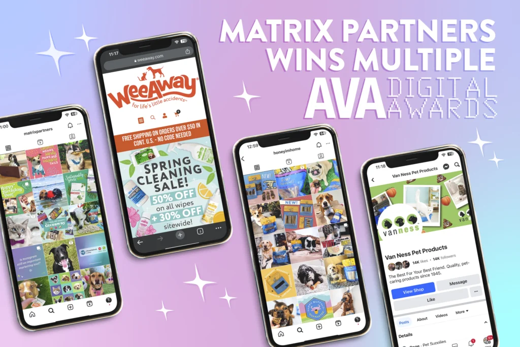 Matrix Partners Wins Multiple AVA Digital Awards